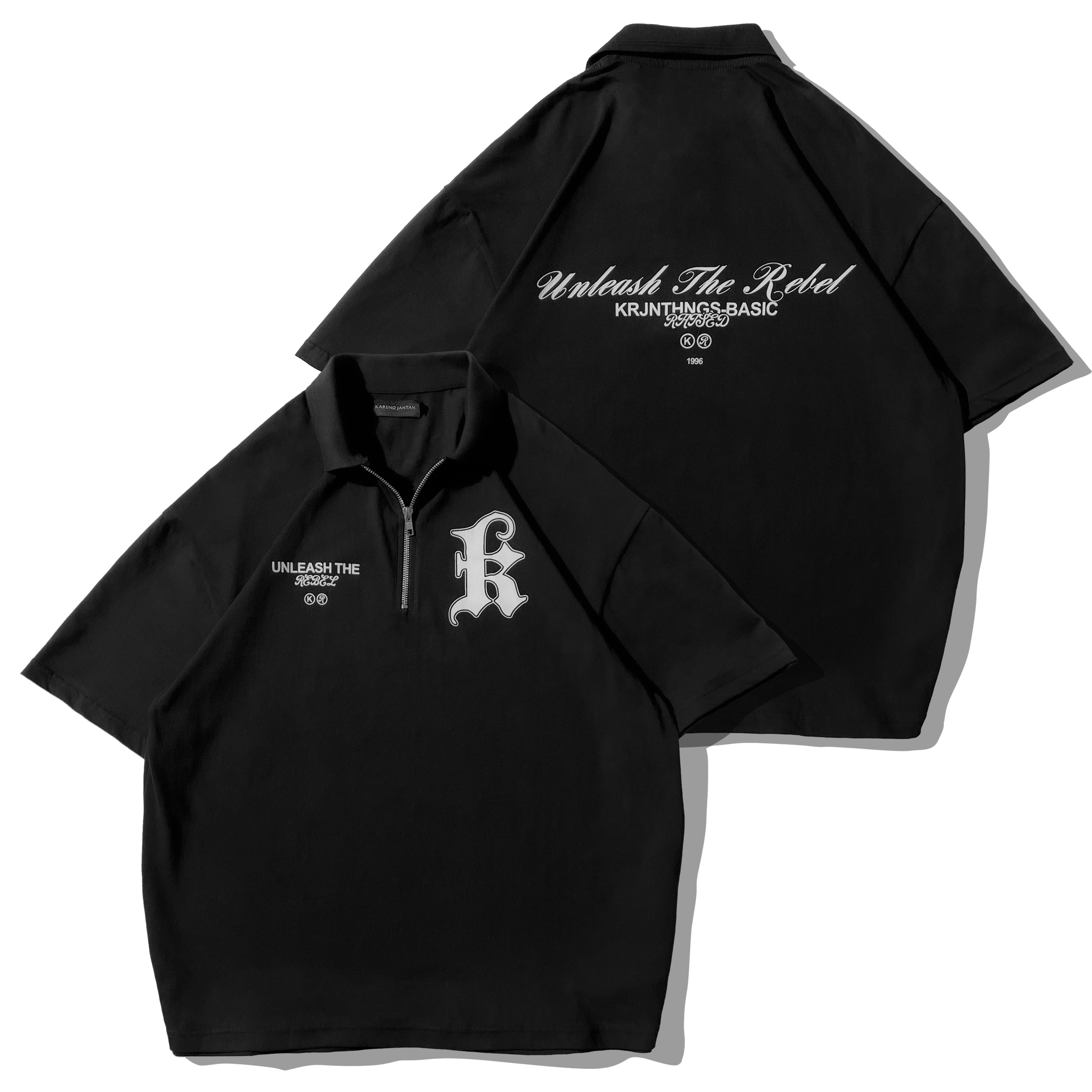 " VOLUME 1 " OVERSIZE RUGBY SHIRT / BAJU RUGBY OVERSIZE | Lazada Indonesia