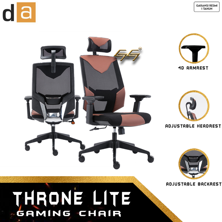 Gaming Chair Office Chair Digital Alliance Throne Lite Kursi Gaming DA ...