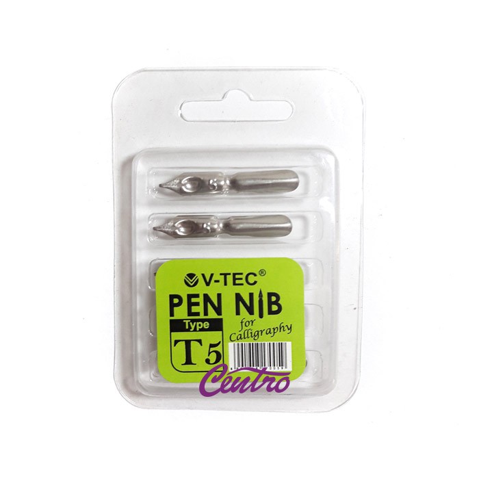 V-Tec Comic Caligraphy Manga Kaligrafi Komik Pen Nibs VTEC T5 (isi 5 ...
