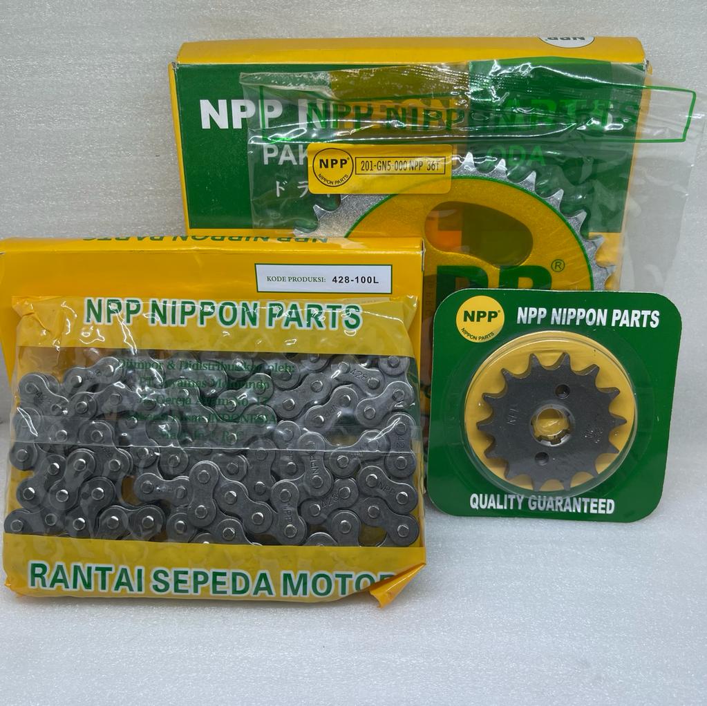 GEAR SET PRIMA, GRAND, LEGENDA NPP NIPPON PARTS | Lazada Indonesia