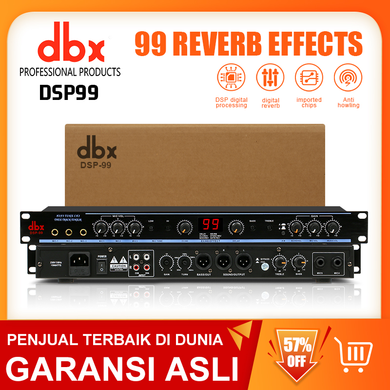 Dbx Dsp 99 Suara Front End Profesional Dsp99 Efek Produk Efek Karaoke