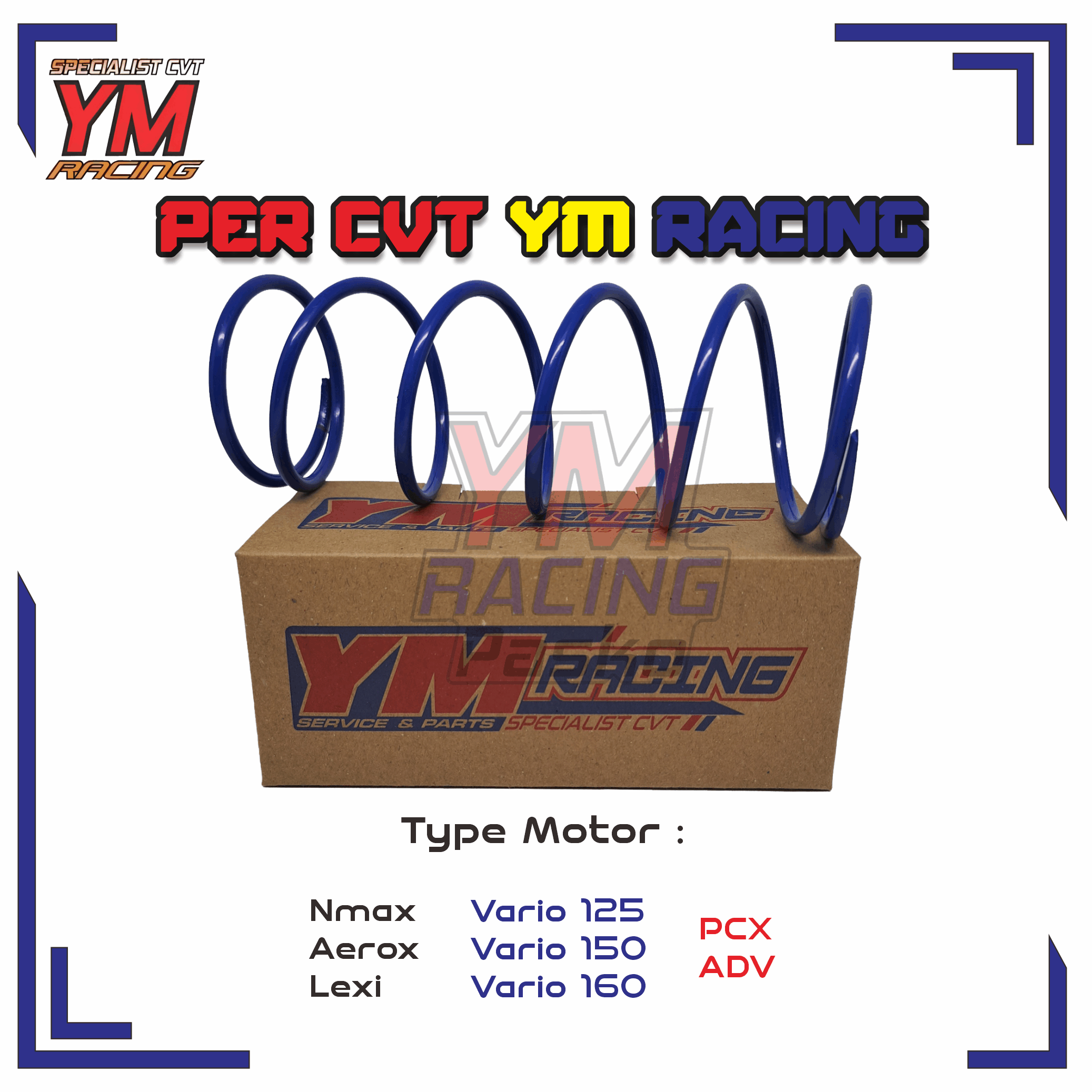 Per CVT 1000 RPM PCX / ADV / Vario 125 / Vario 150 / Nmax / Aerox ...