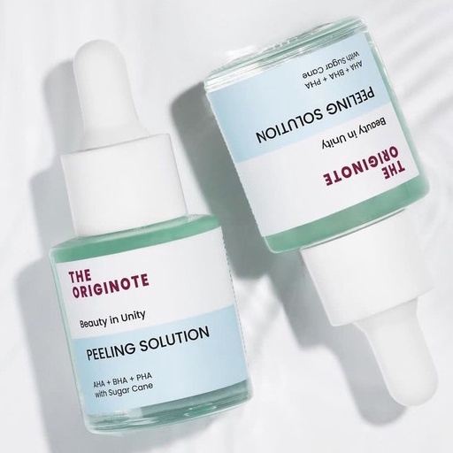 THE ORIGINOTE Peeling Solution 20ml - Serum Eksfoliasi Wajah - AHA ...