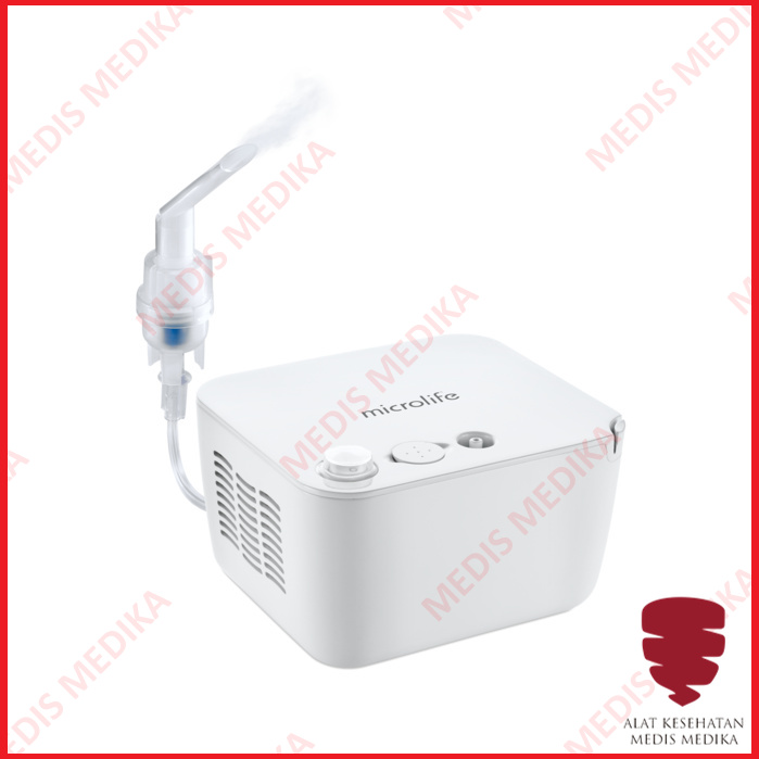 Compressor Nebulizer NEB 200 Microlife Alat Uap Terapi Pernafasan Asma ...
