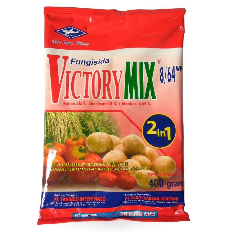 Fungisida VICTORY Mix 8/64WP 400 gram Pestisida Pengendali Hama Bercak ...