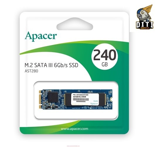SSD Apacer AST280 M.2 80mm 240GB - SSD Apacer M2 240 GB Sata 3 | Lazada ...
