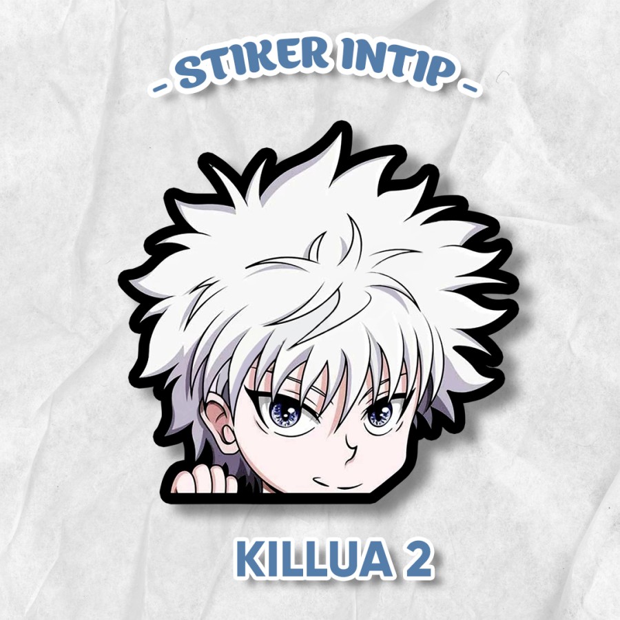 Sticker Intip Killua / Stiker Anime Waterproof | Lazada Indonesia