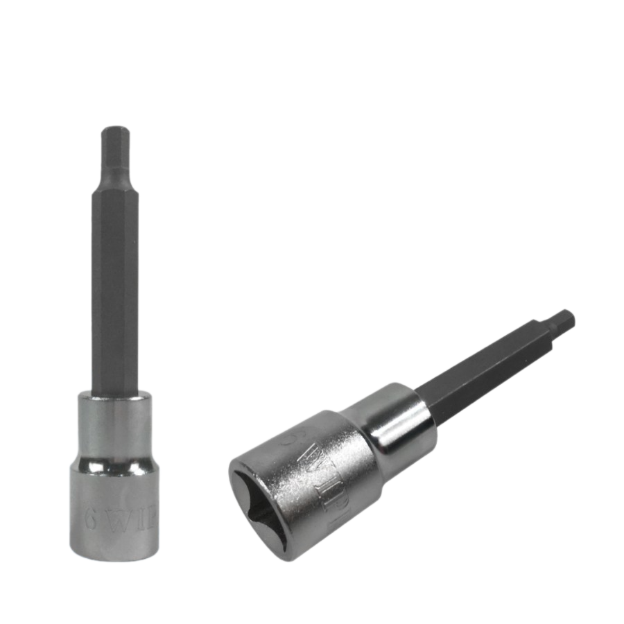 WIPRO Hex Bit Socket 1/2"Dr 6mm Kunci L Shock Sock Panjang | Lazada ...