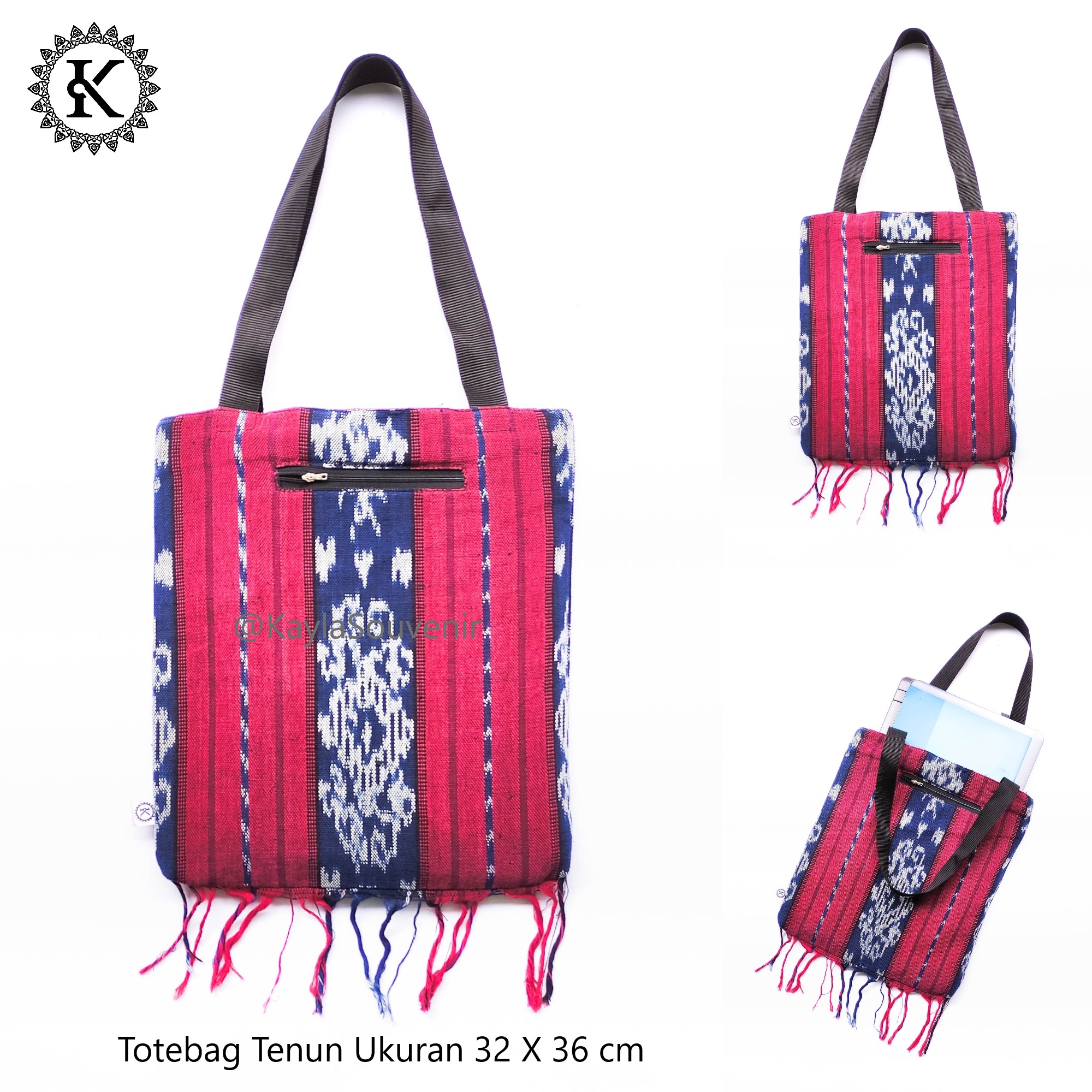 Tote Bag Tenun / Tas Totebag Tenun - Kain Etnik | Lazada Indonesia