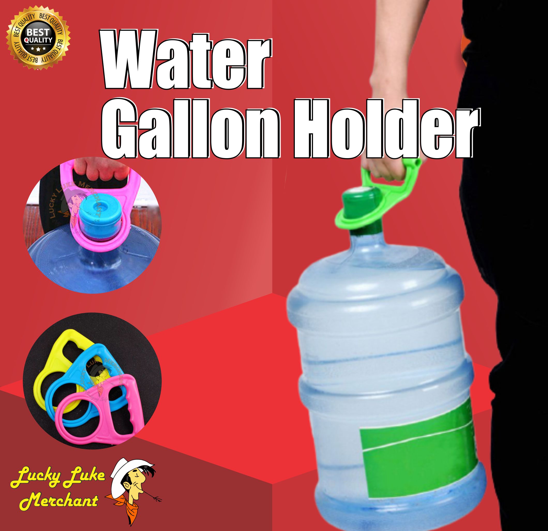 Galon Holder Alat Bantu Angkat Angkut Jinjing Gallon Air Minum Mineral ...