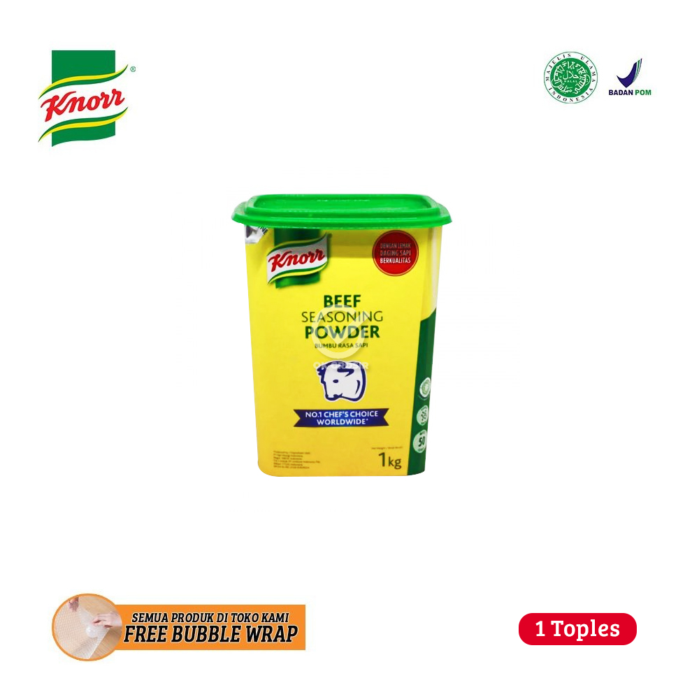 [Toples 1 kg] Knorr Sapi Seasoning Powder / Bumbu Penyedap Rasa ...