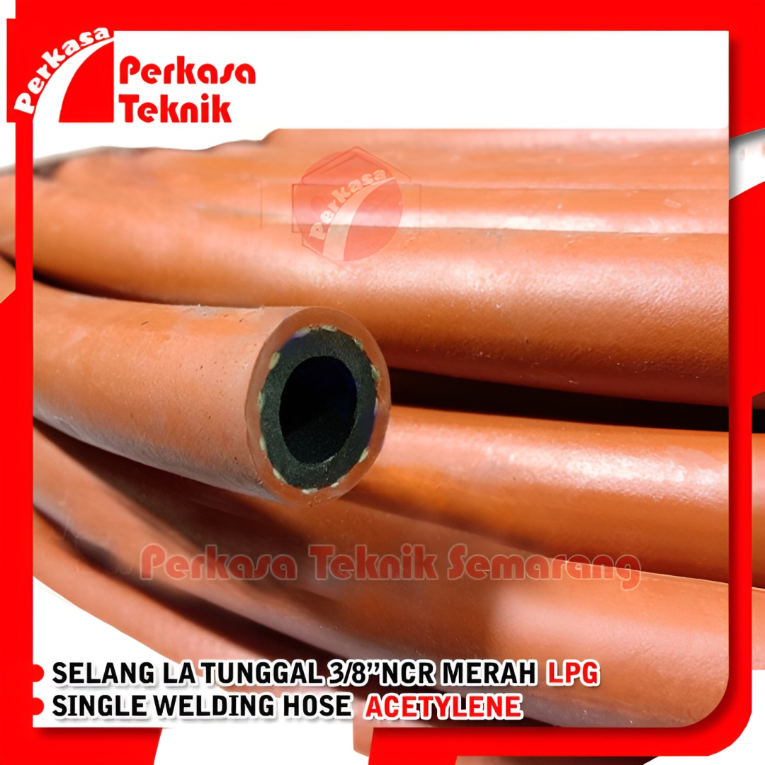 Selang Las Single Merah 3/8" NCR LPG Acetylene Welding Hose - meteran ...