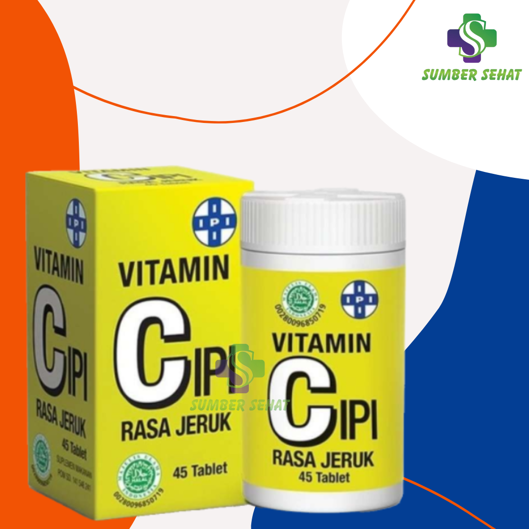 VITAMIN C IPI BOTOL 45 TABLET | Lazada Indonesia