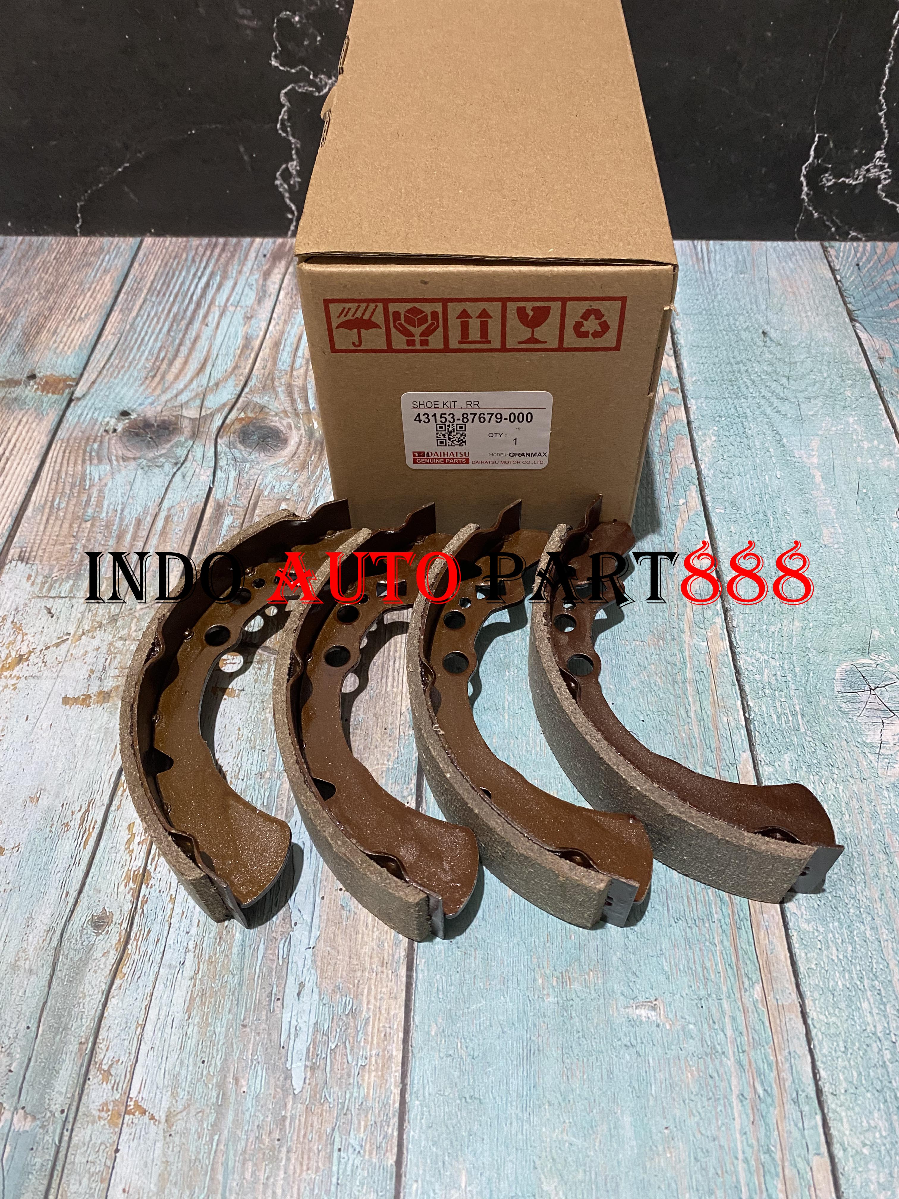 Brake Shoe Daihatsu Zebra S88 S89 - Kampas Rem Belakang Espass S88 S89 ...