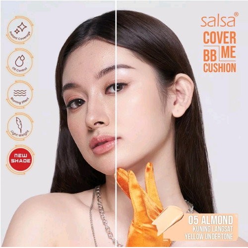 [ Full Size & Refill ] - SALSA Cover Me BB Cushion | Cushion Foundation ...