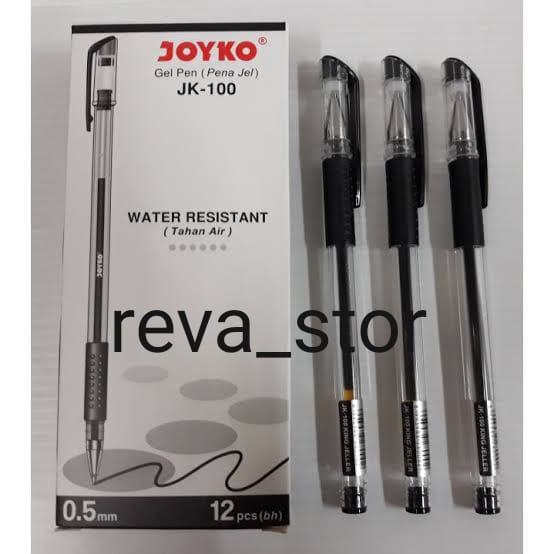 Pulpen Joyko Pulpen Gel Joyko jk-100 Pulpen Joyko 0.5mm alat tulis isi ...