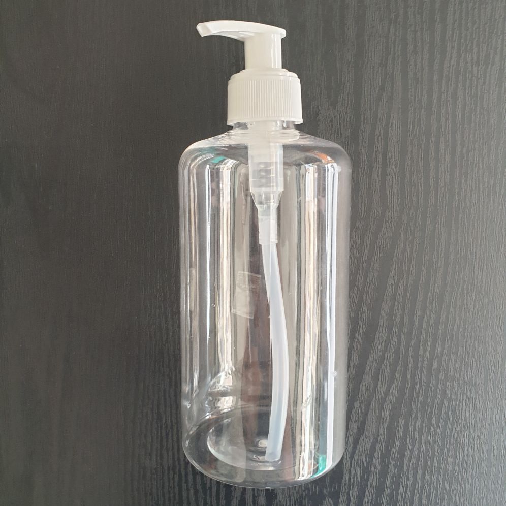 botol pump 20 pcs 1 dus botol pump 500ml bening grosir botol hand ...