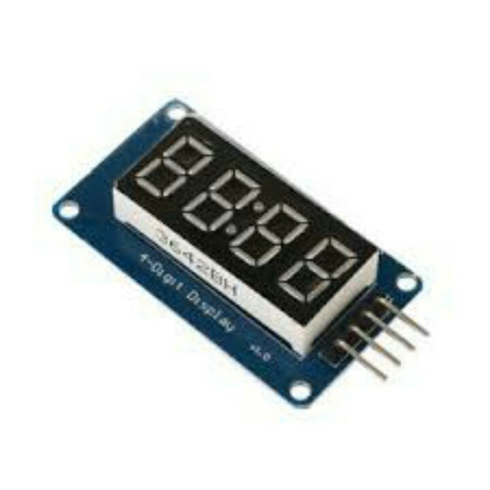 TM1637 - Modul TM1637 TM 1637 4-digit Seven Segment Clock warna MERAH ...