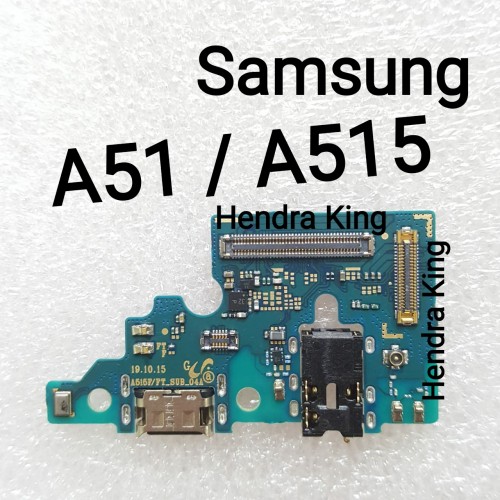 SAMSUNG A51- A515F - WITH IC KONEKTOR CHARGER - FLEKSIBEL CON CAS ...