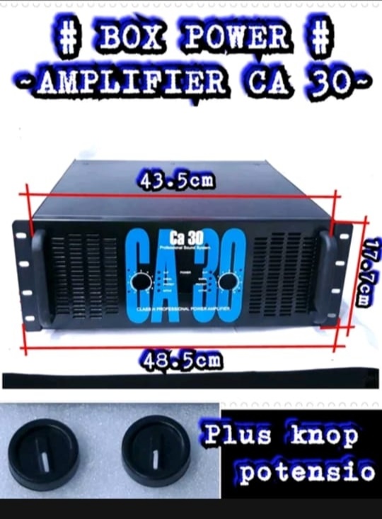 BOX POWER CA 30 4U ORL (HARGA SUDAH TERMASUK PACKING BUBBLEWRAP ...