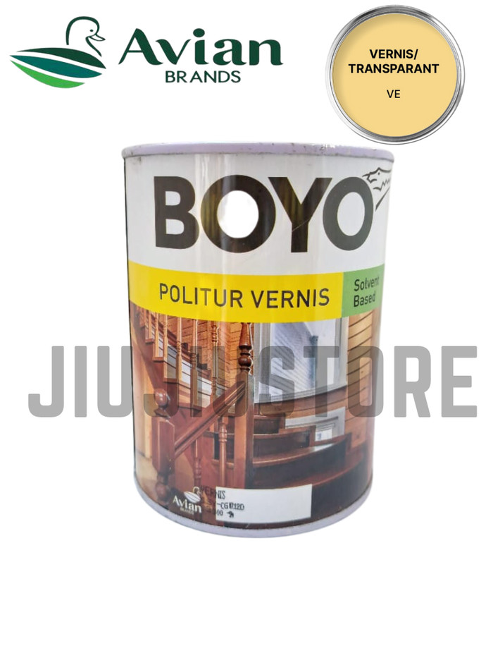 BOYO POLITUR VERNIS SOLVENT BASED 1KG - VERNIS PLITUR BOYO VERNIS 1KG ...