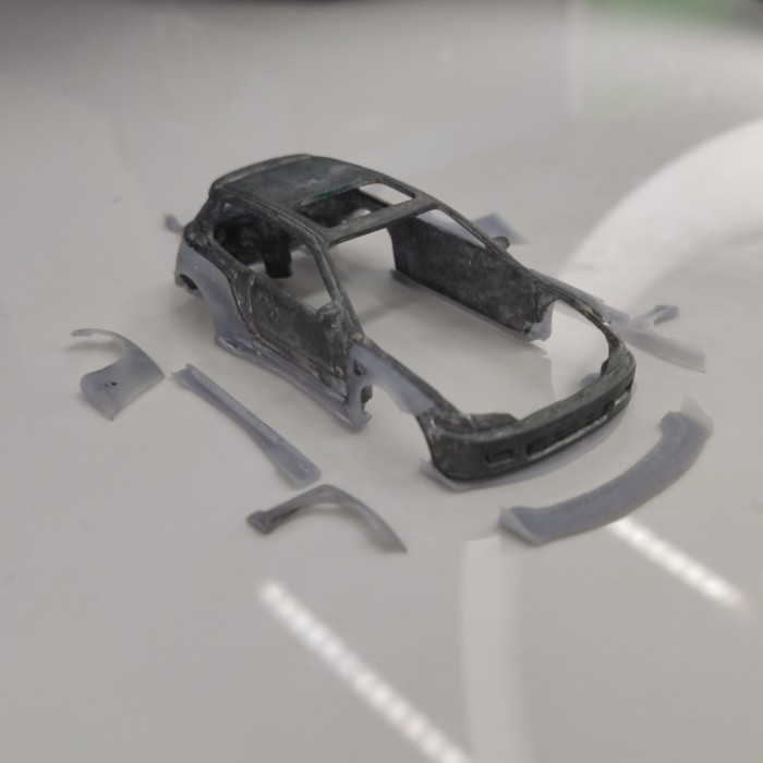 CIVIC EG BODYKIT FOR HOTWHEELS 1/64 1:64 civic estilo eg estilo ...