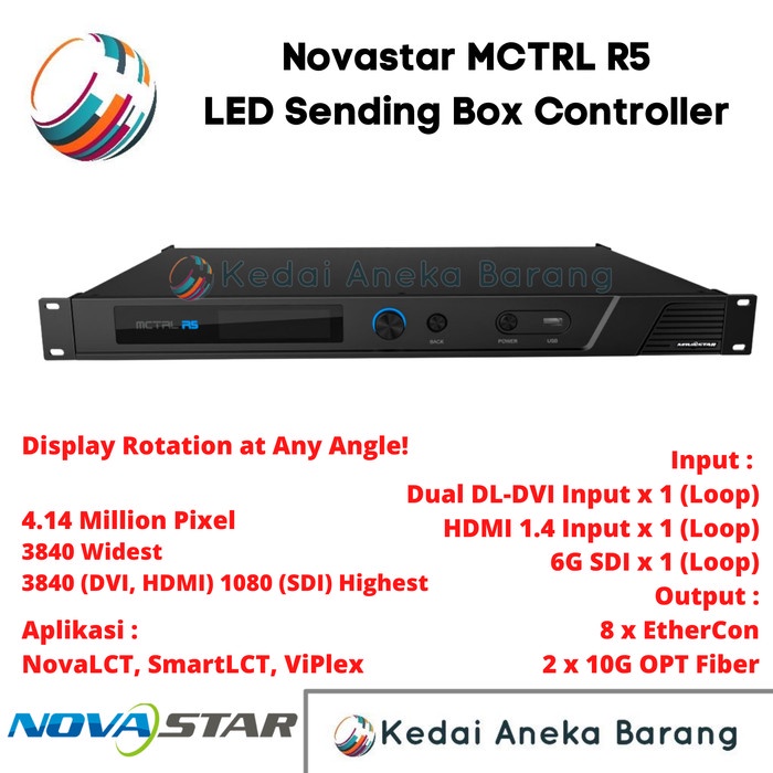 Novastar MCTRLR5 MCTRL R5 LED Videotron Controller Sending Card Box ...