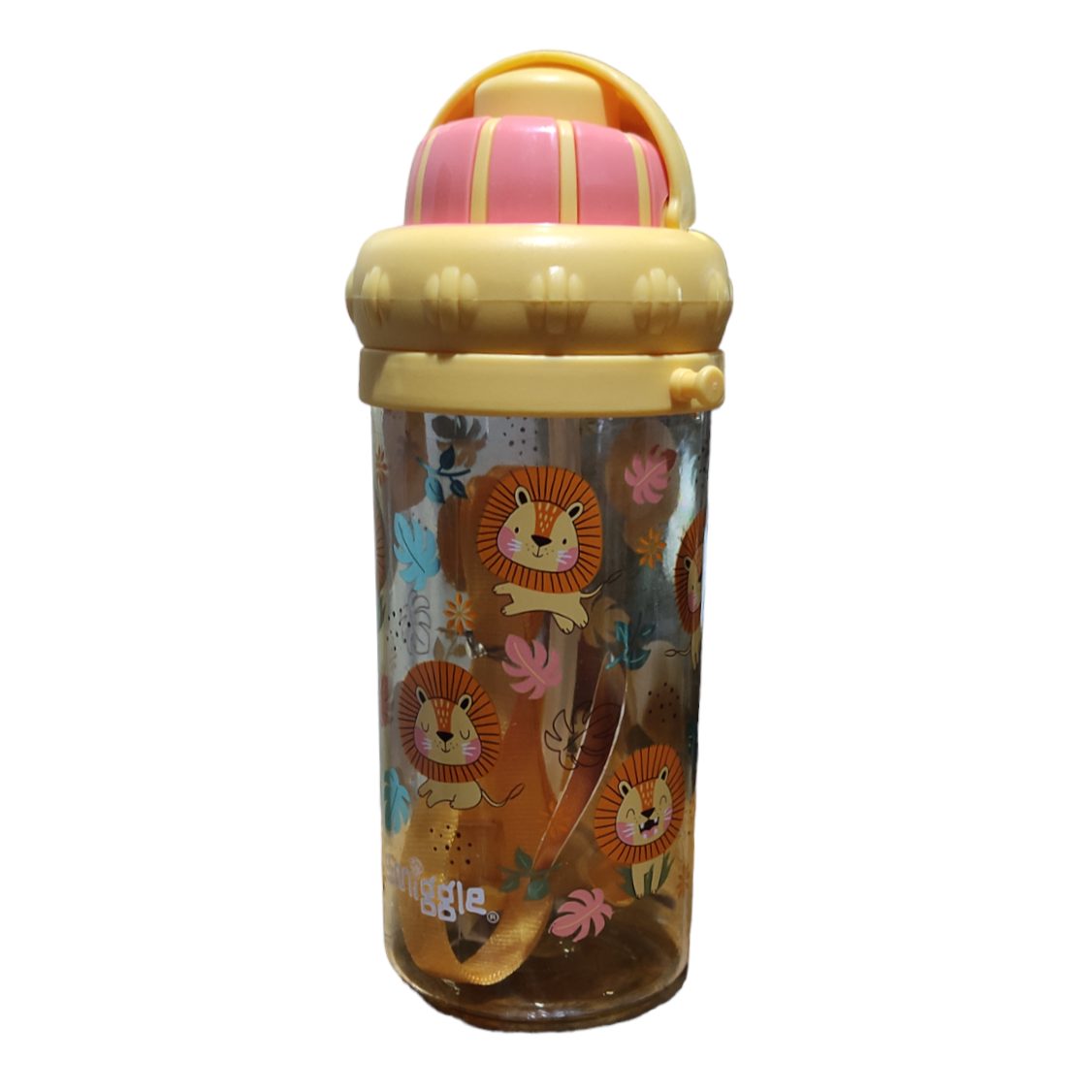 Botol minum anak smiggle tumbler karakter minuman anak 430ml + strap ...
