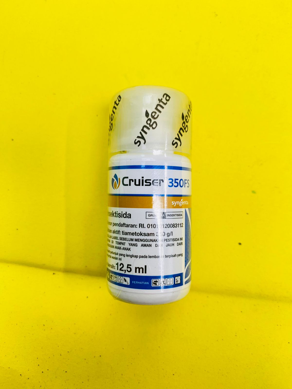 Cruiser 350FS kemasan 12,5ml, insektisida perlakuan benih jagung, padi ...