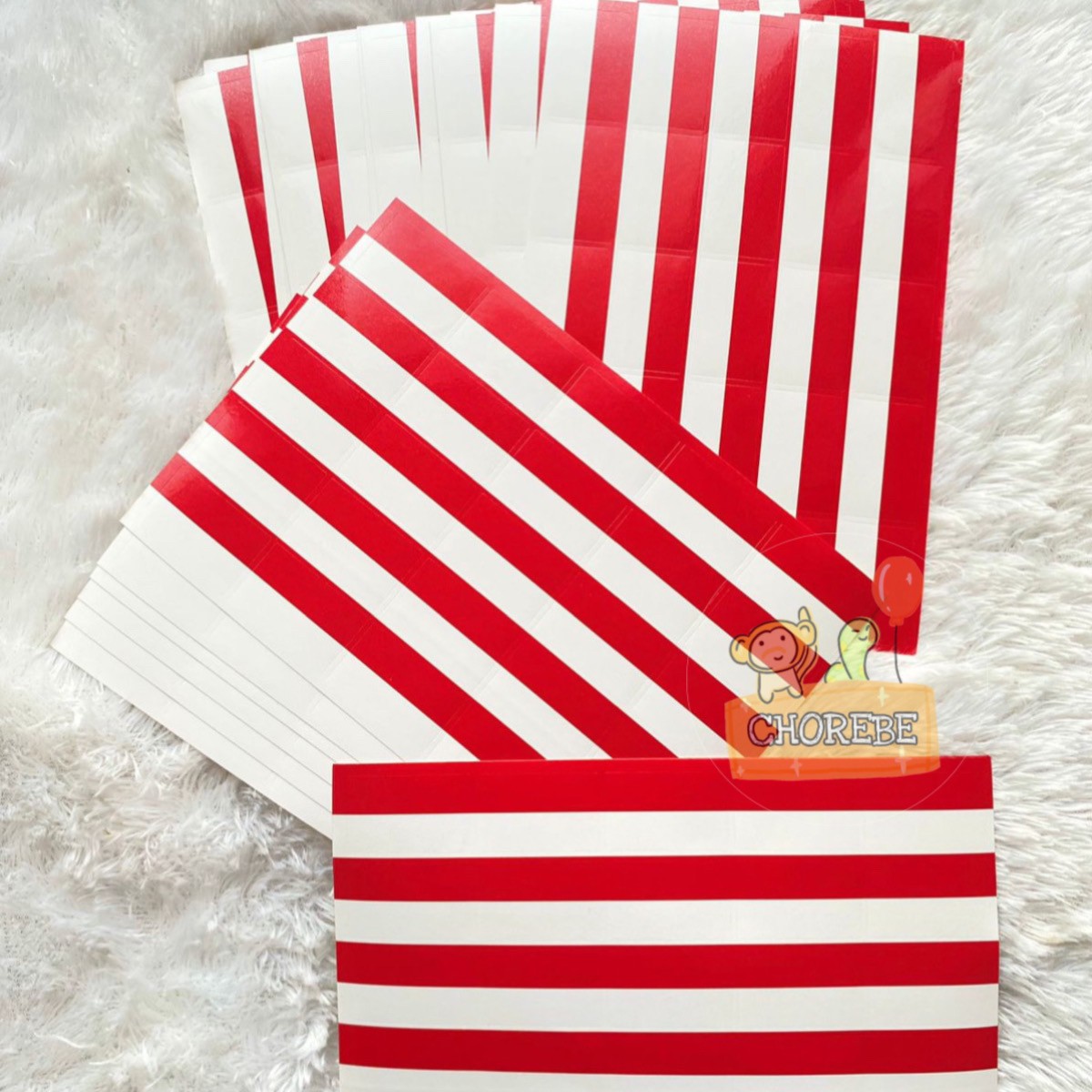 PER LEMBAR Sticker / Stiker Pipi Muka Tangan Bendera Merah Putih I Love ...