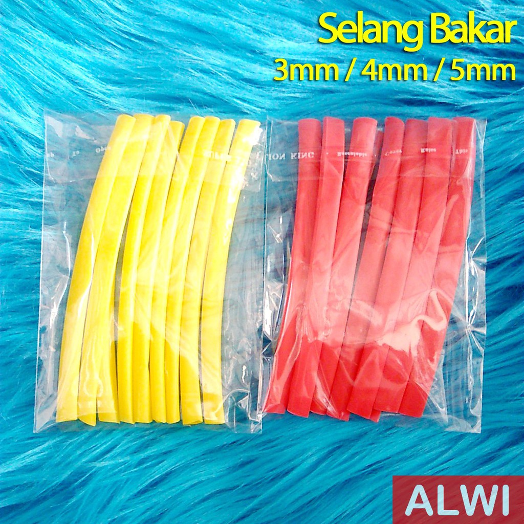 Selang Bakar / Selongsong Bakar Kabel Heat Shrink | Lazada Indonesia