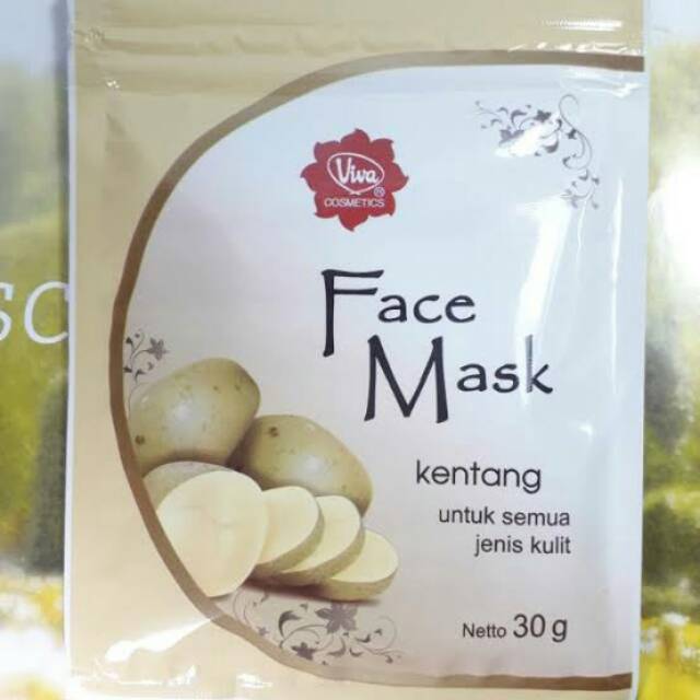Viva Face Mask Masker Wajah 30g BPOM Halal | Lazada Indonesia