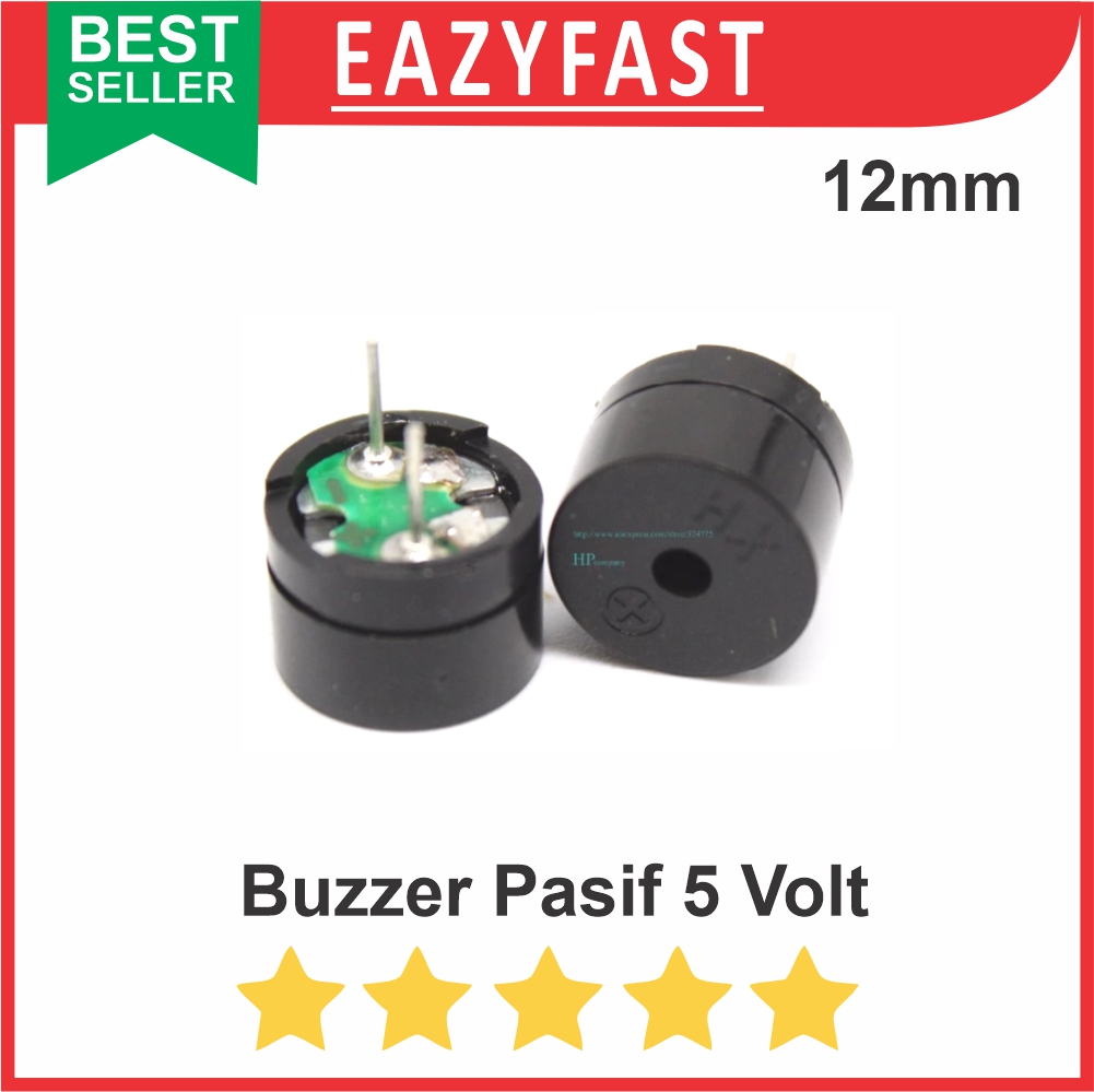 Buzzer Buzz Pasif Passive 5v Mini Suara Beep Beeper Speaker Arduino