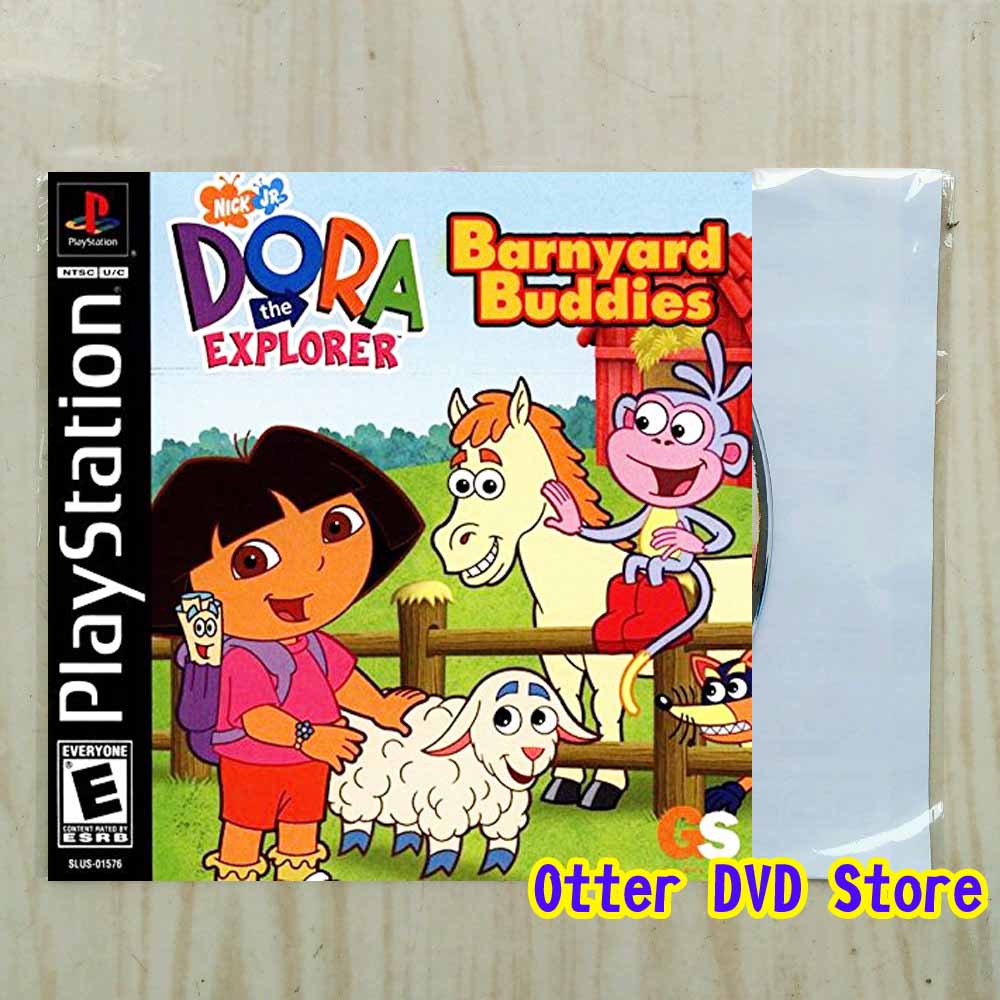 Kaset CD Game Ps1 Ps 1 Dora the Explorer - Barnyard Buddies | Lazada ...