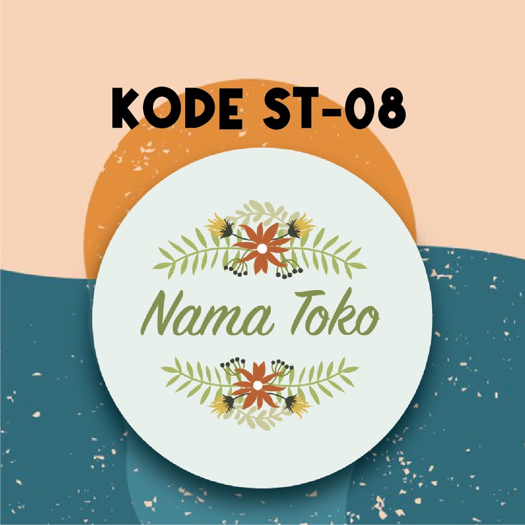 [50 pcs] Sticker label online Shop Custom - Sticker Label - sticker ...