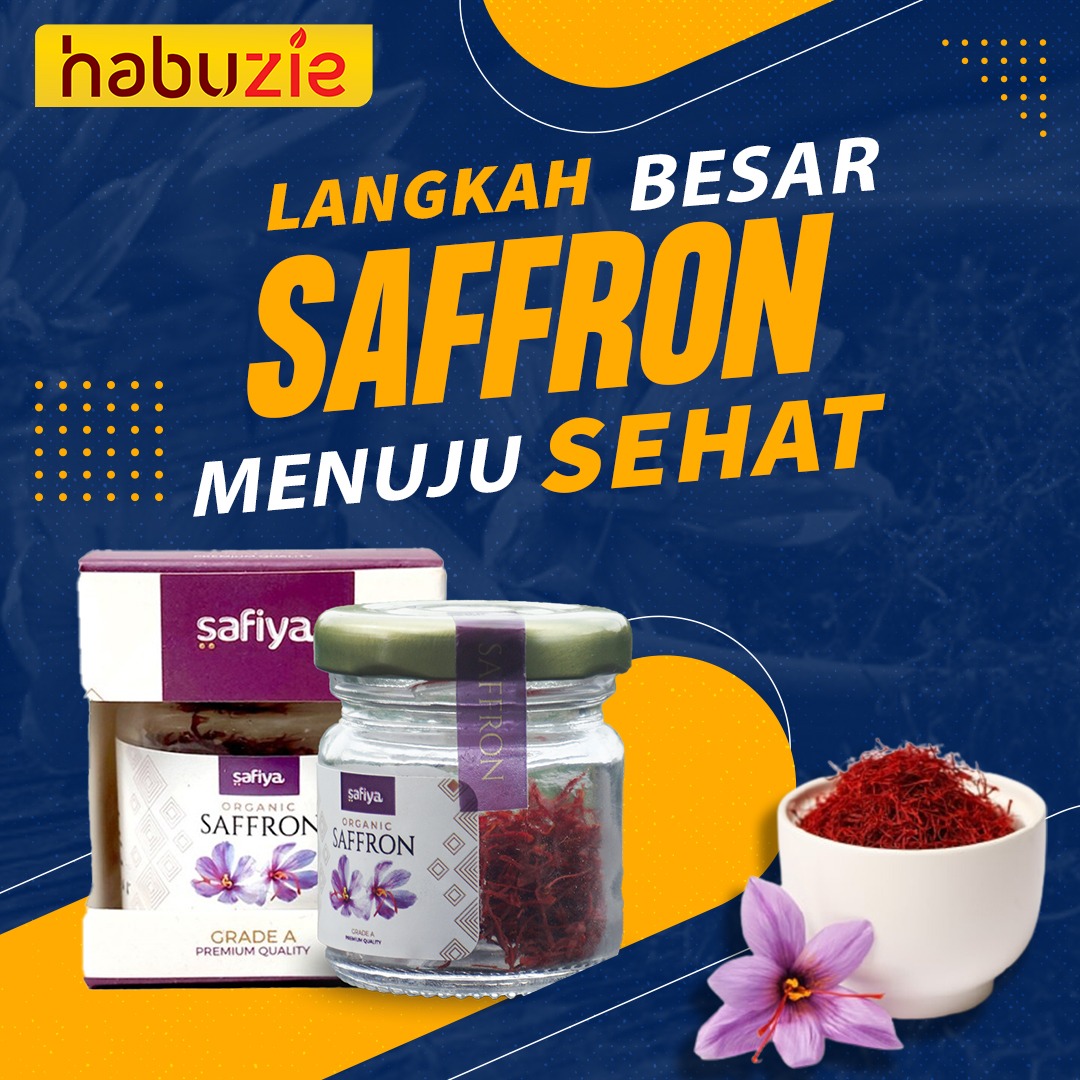 Saffron | Safiya Saffron 1 Gram Premium Vitamin Suplemen 100% Original ...