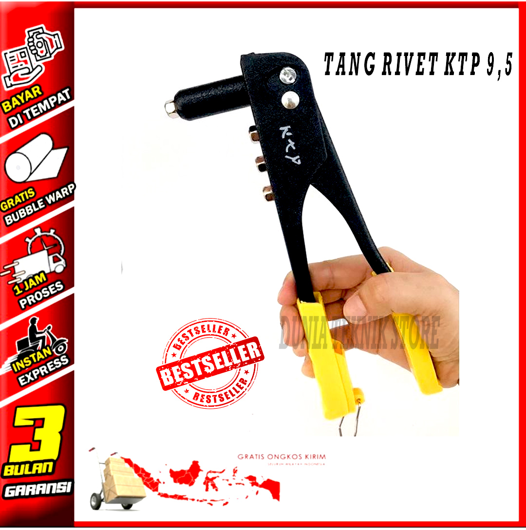 Iwa Tang Rivet 9.5Inch - Tang Cabut Paku Rivet - Hand Riveter Pliers ...