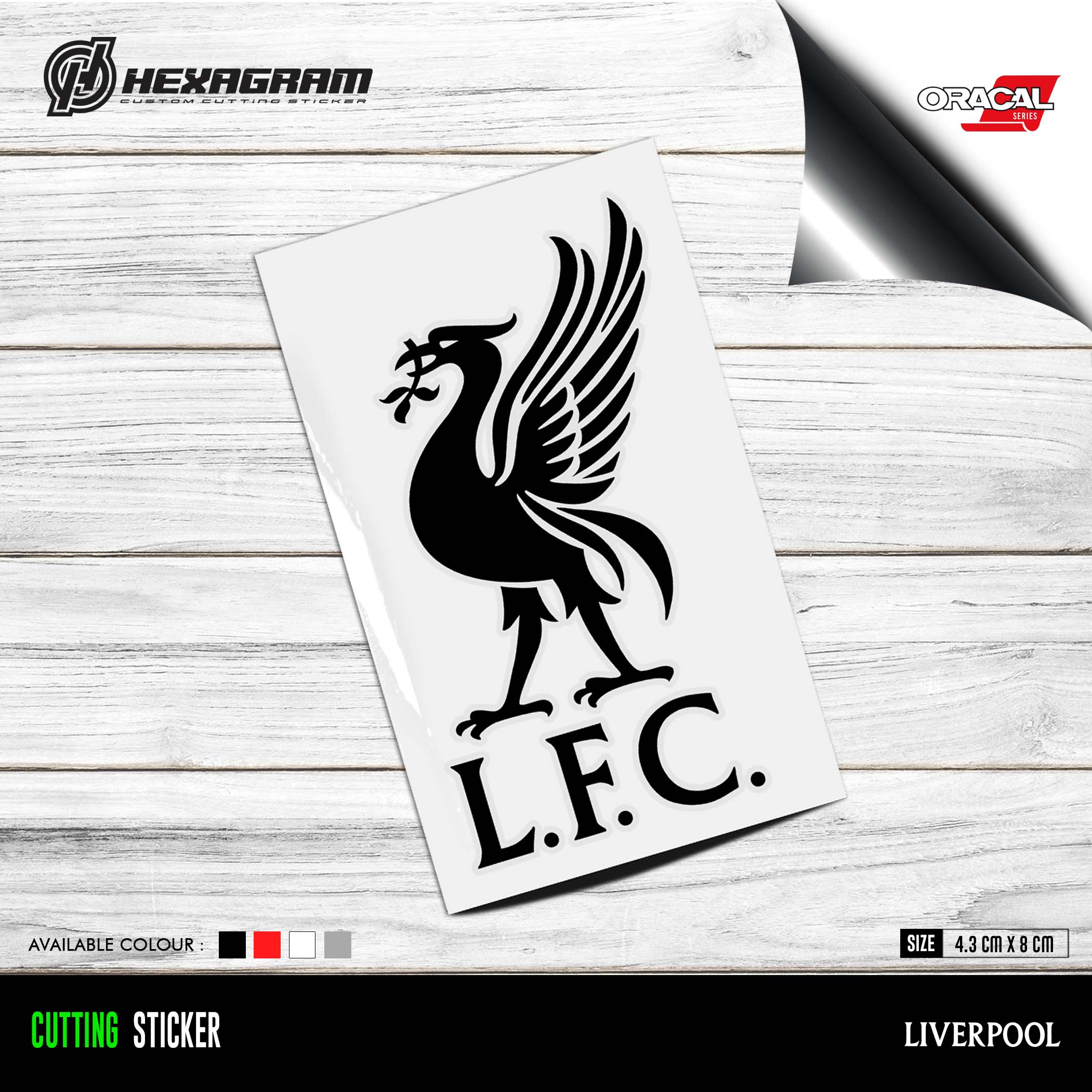 Cutting Sticker Liverpool Logo | Stiker Cutting Logo Liverpool | Lazada ...