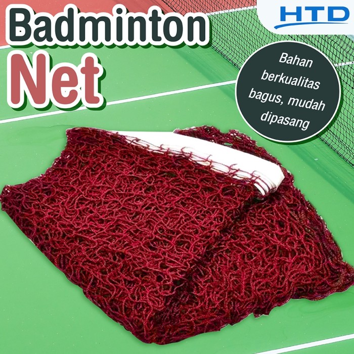 HTD Sport Jaring Bulutangkis Net Badminton Katun Badminton Net Bahan ...
