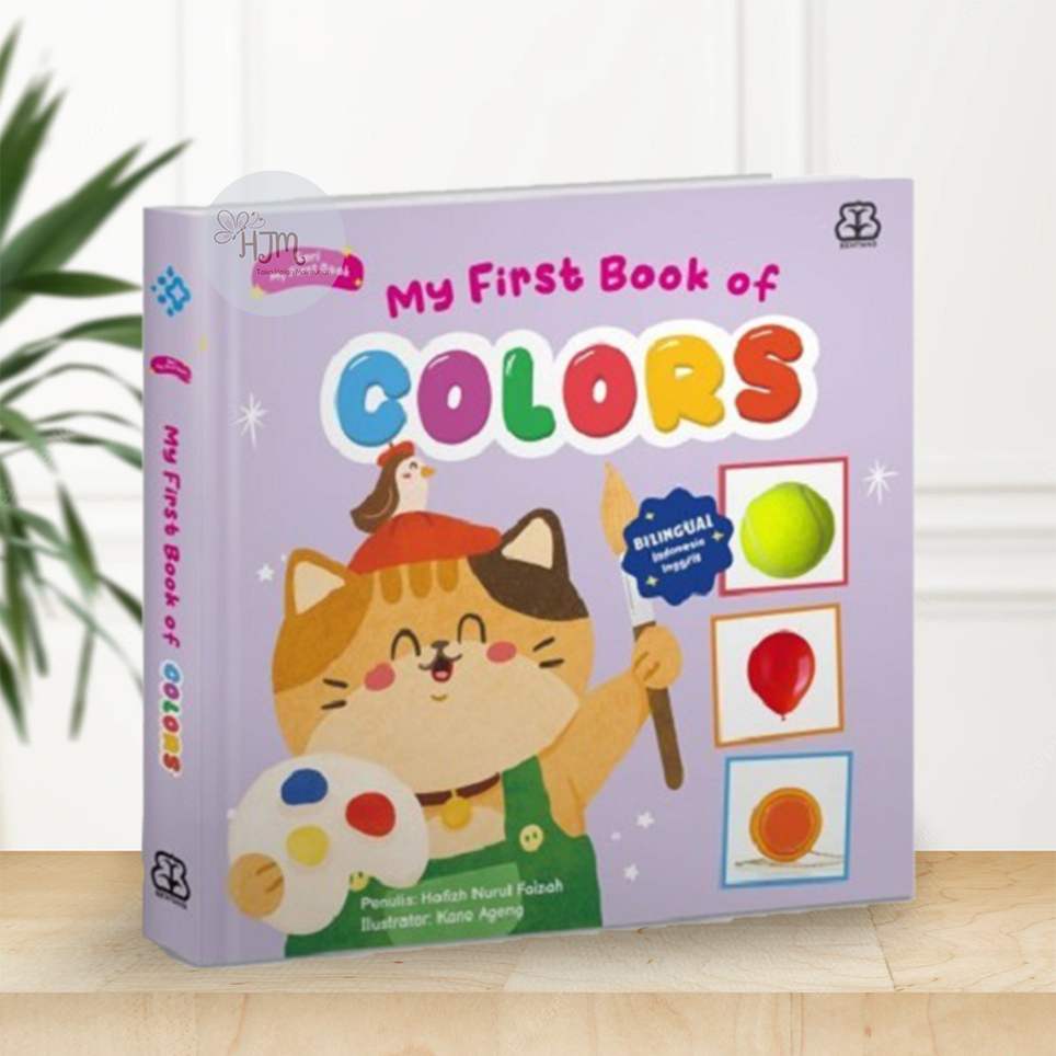 Buku Cerita Dongeng Anak Balita Bergambar Mengenal Warna Board Book ...