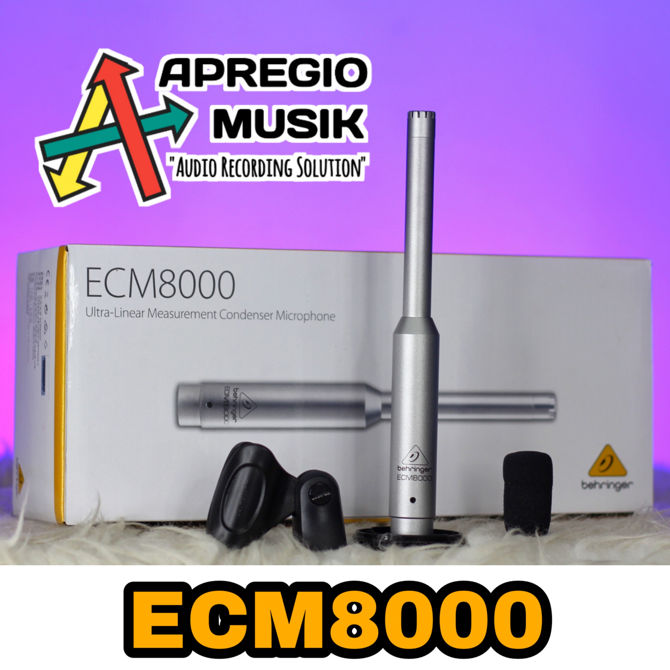 Behringer ECM8000 ECM 8000 Microphone condensor RTA Analyzer | Lazada ...