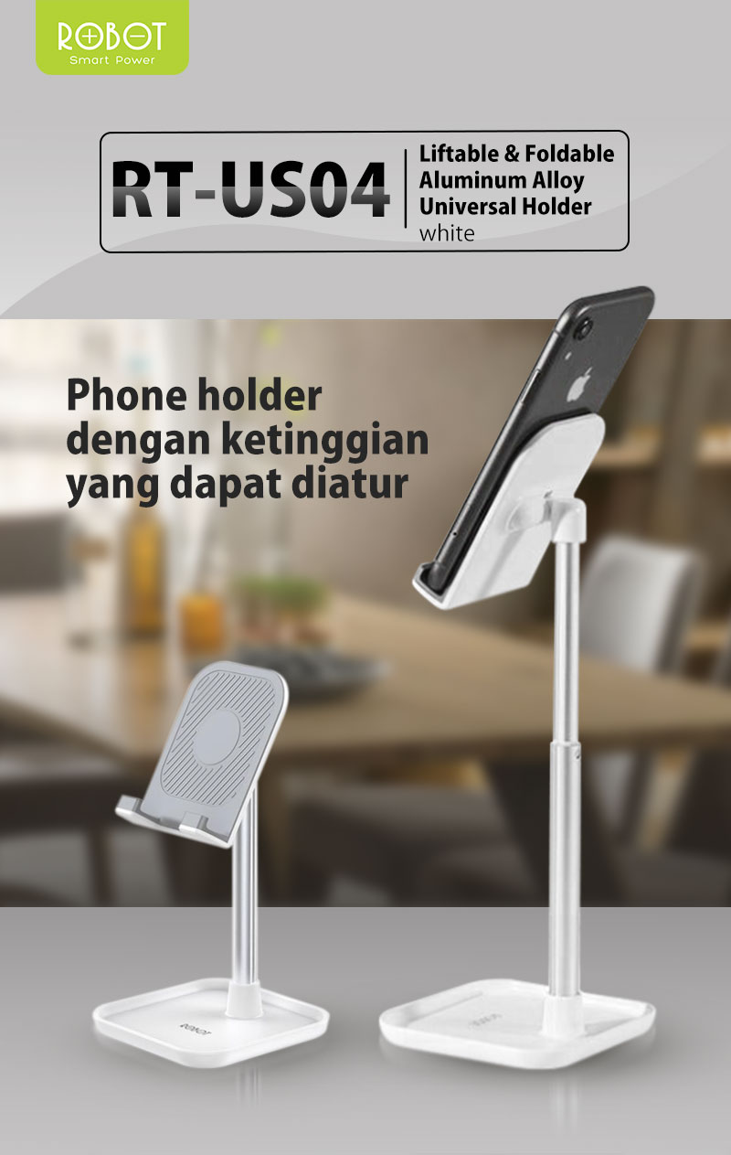 ROBOT Stand Holder Phone & Ipad Universal RT-US04 | Lazada Indonesia