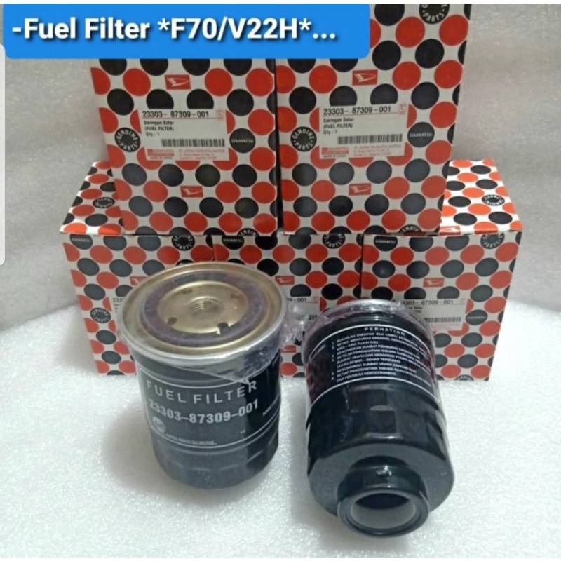 FUEL FILTER TAFT F70 DELTA V22H 87309-001 - SARINGAN SOLAR TAFT F70 ...