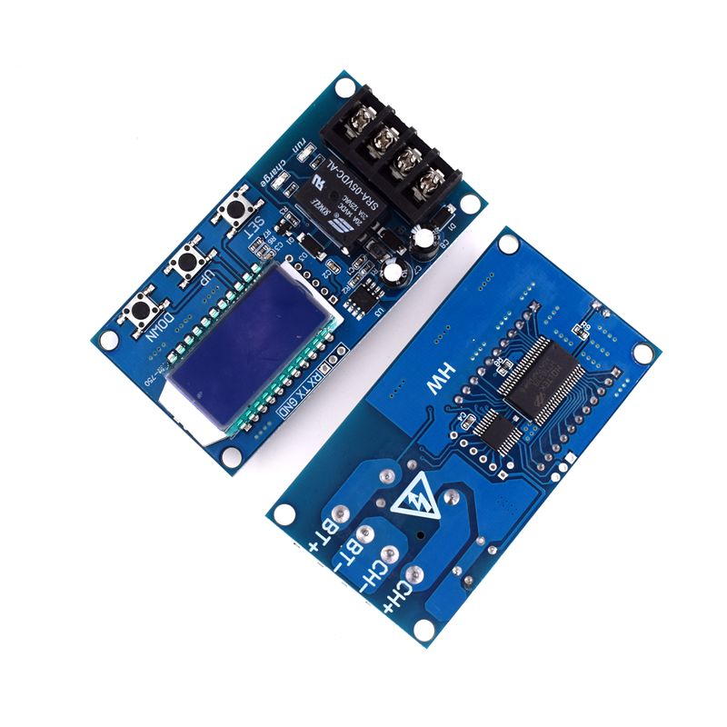 10A 6-60V Lithium Battery Charge Controller Protection Board Lcd ...