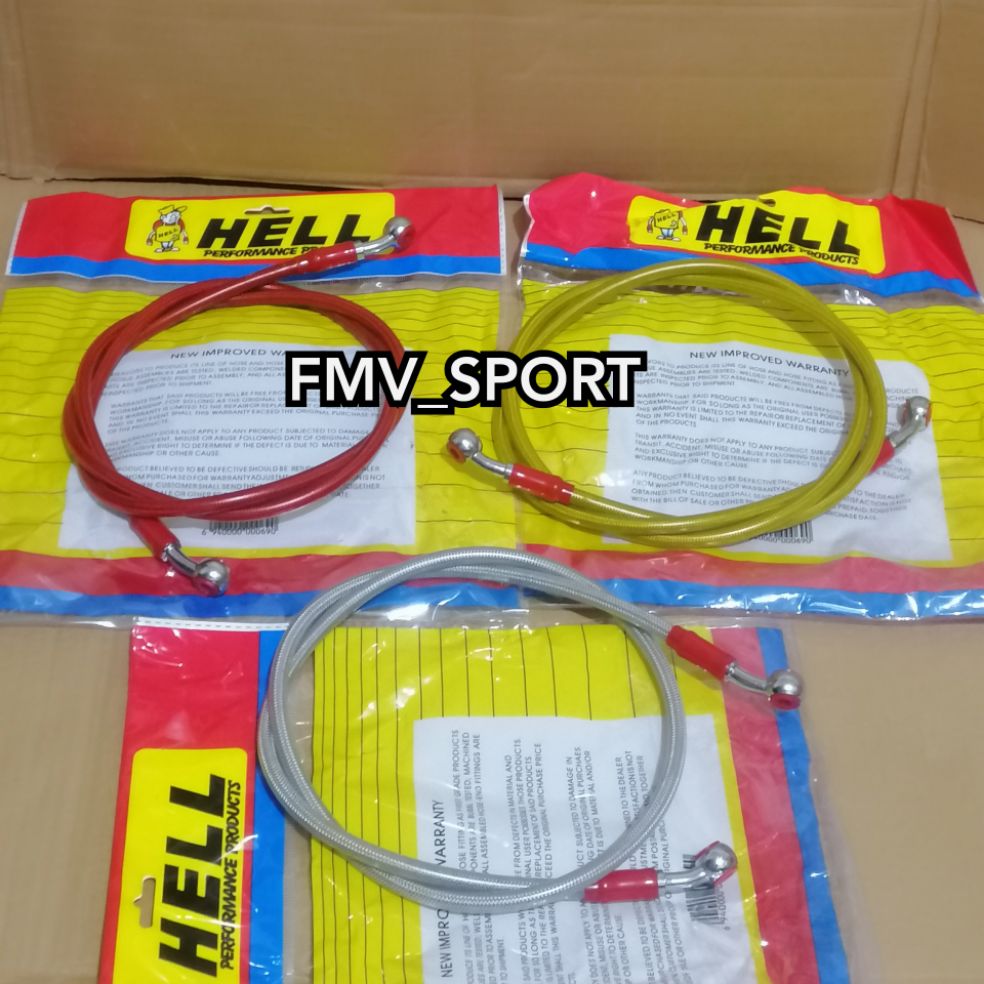 SLANG KABEL SELANG REM BELAKANG HELL 90CM UNIVERSAL NOT RCB TK KTC TDR ...