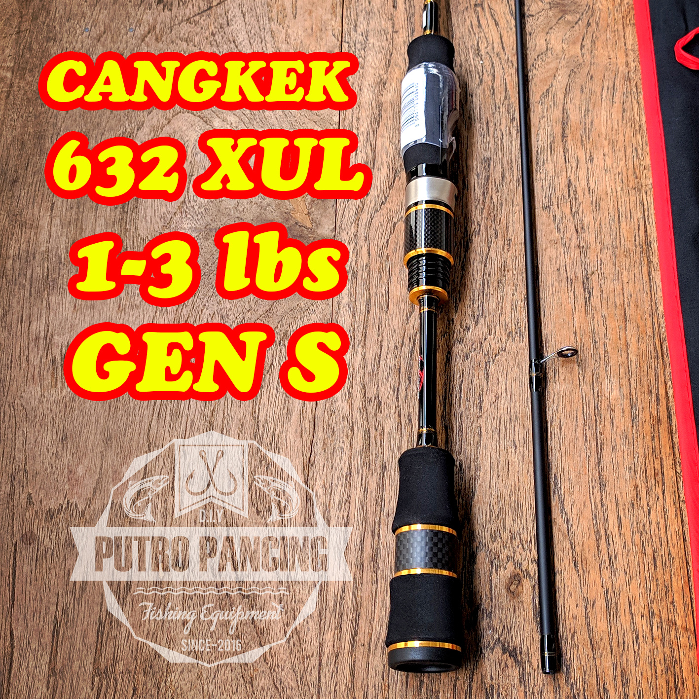 Rod Joran Relix Cangkek Spinning 1-3lb 632 XUL Gen S terbaru 2020 ...