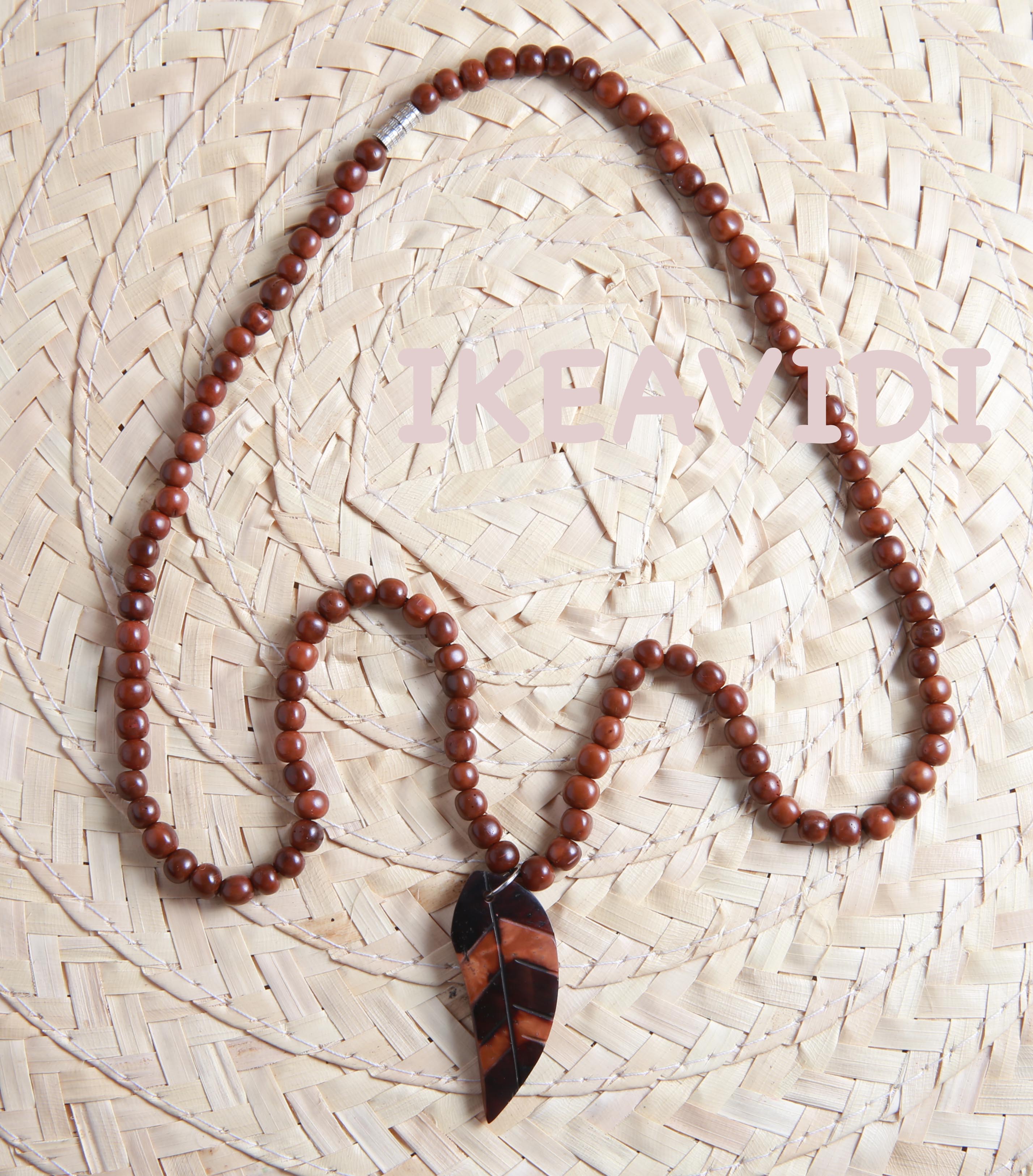 Kalung Merica Bandul Daun Terompah Bulan Bintang Taji Kujang - Kokka ...