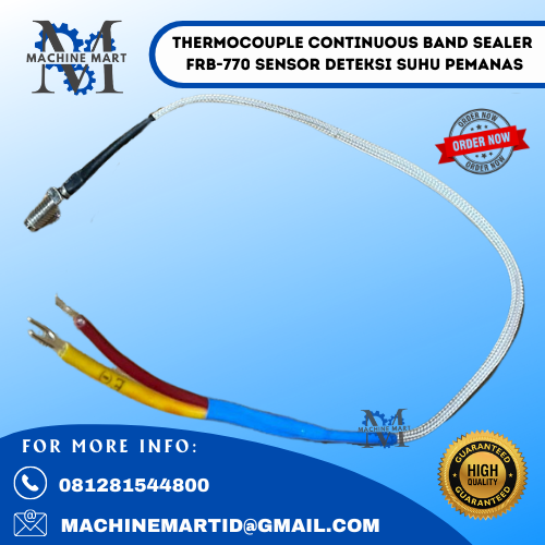 Thermocouple Continuous Band Sealer FRB-770 Hualian Sensor Deteksi Suhu ...