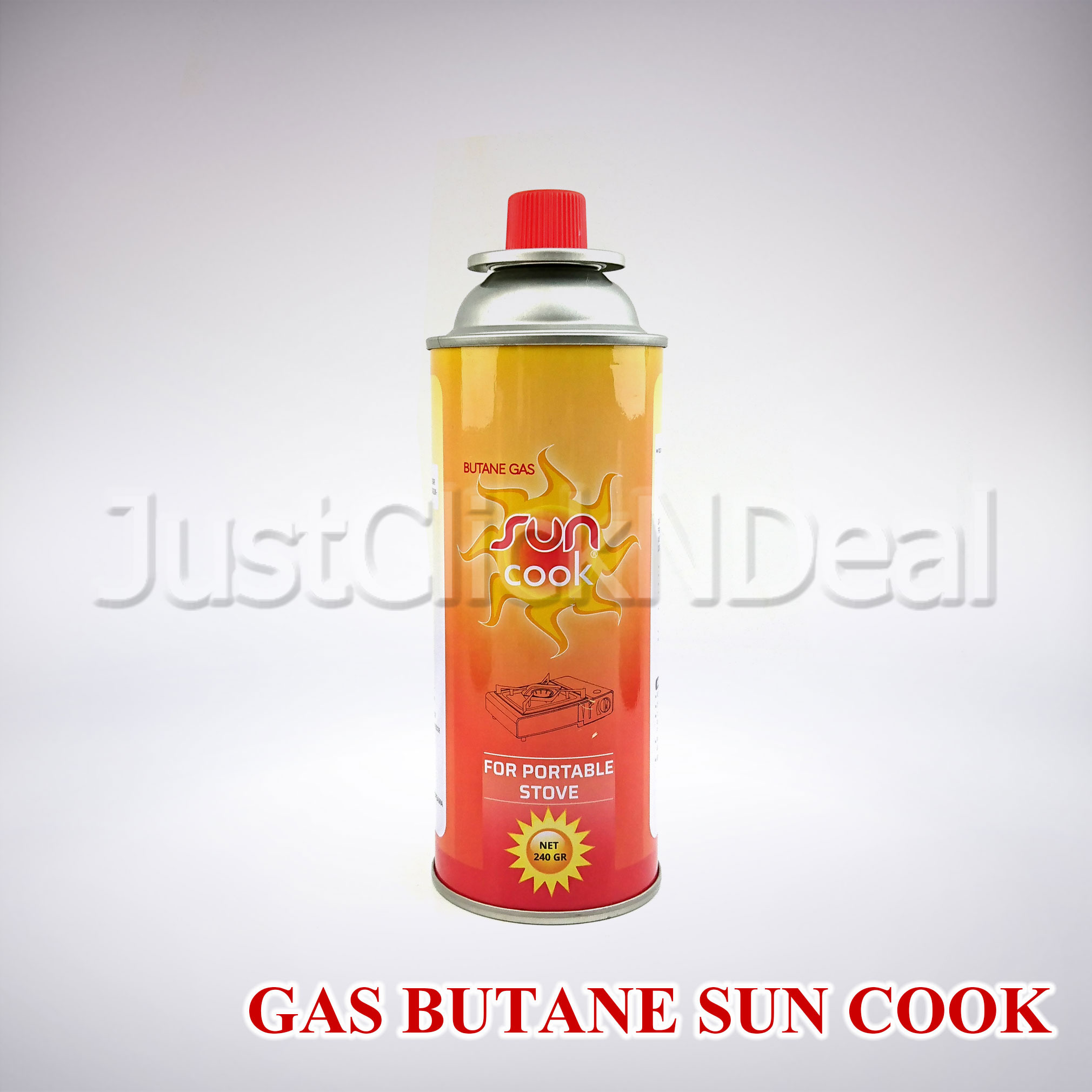 SUN Cook Gas Kaleng Butane 240 gram Isi Ulang Kompor Portable | Lazada ...