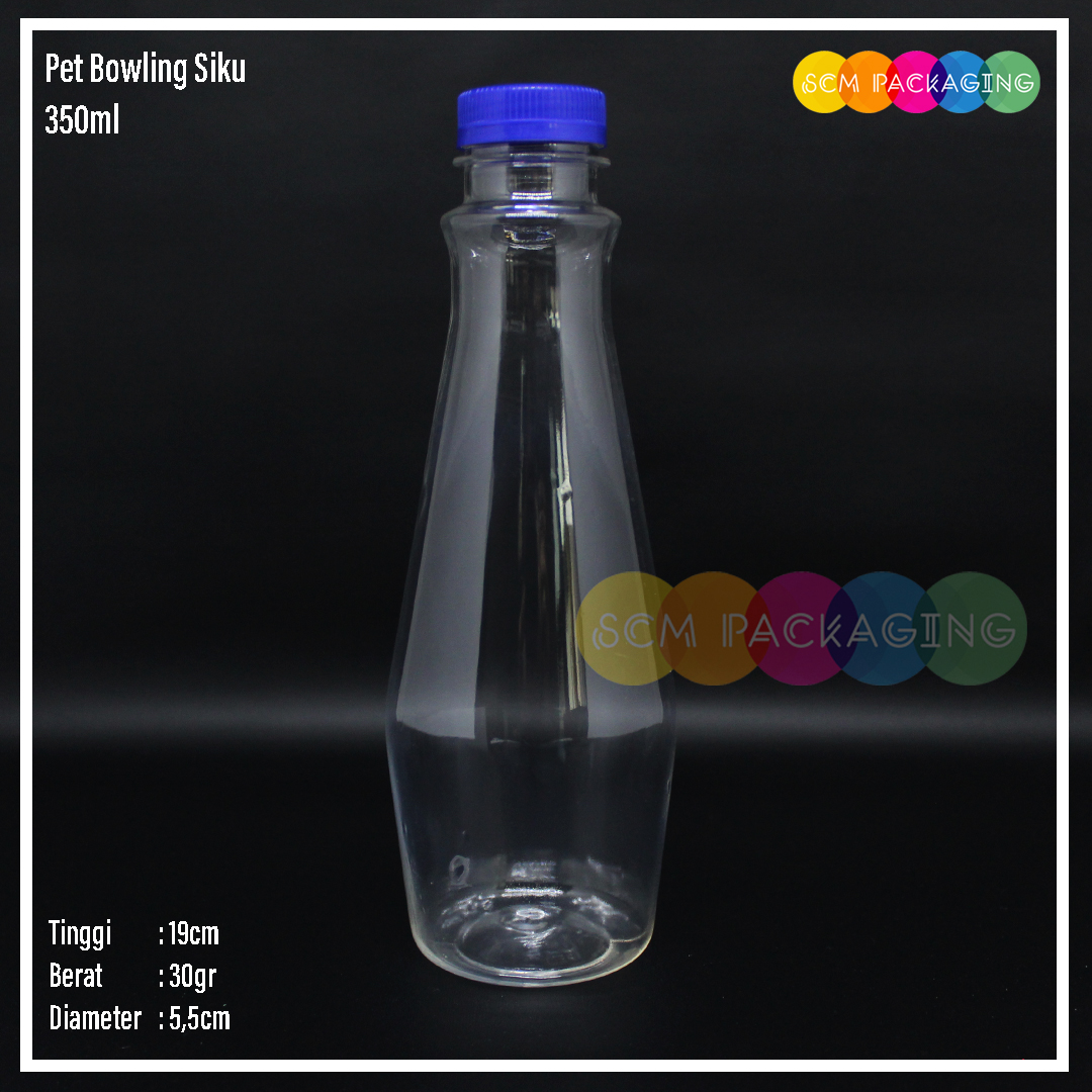 Botol plastik bowling siku SN pet foodgrade kopi jus susu madu jelly ...
